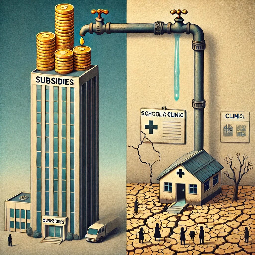 The Shadow Subsidy. In a system where wealth is preserved… | by Tai ...