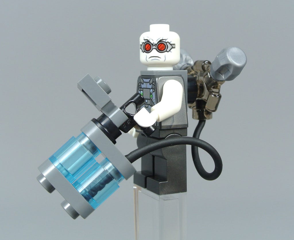 Mr Freeze Lego Gun