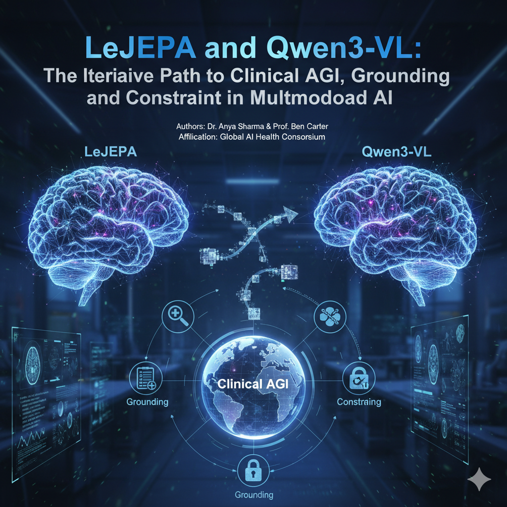 LeJEPA and Qwen3-VL: The Iterative Path to Clinical AGI, Grounding, and Constraint in Multimodal ...