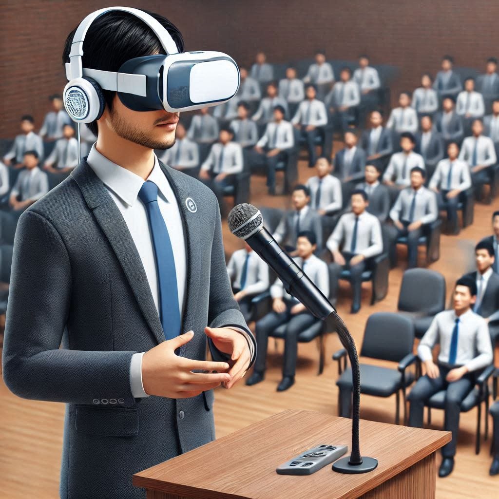 Virtual Reality in Public Speaking Training | by Victoria Reid | Jan ...