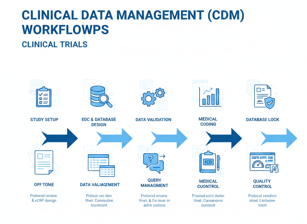 Proven CDM Workflows Boosting Trial Data Quality | by Clinilaunch ...