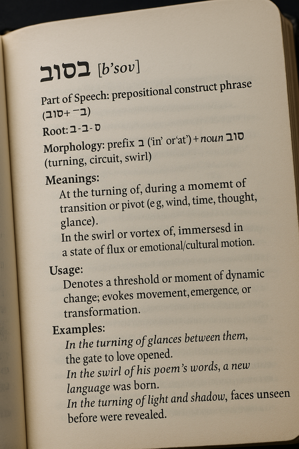 A Forgotten Hebrew Gem of Motion and Metaphor | by Dr. Ivan Bassov (א״ב ...