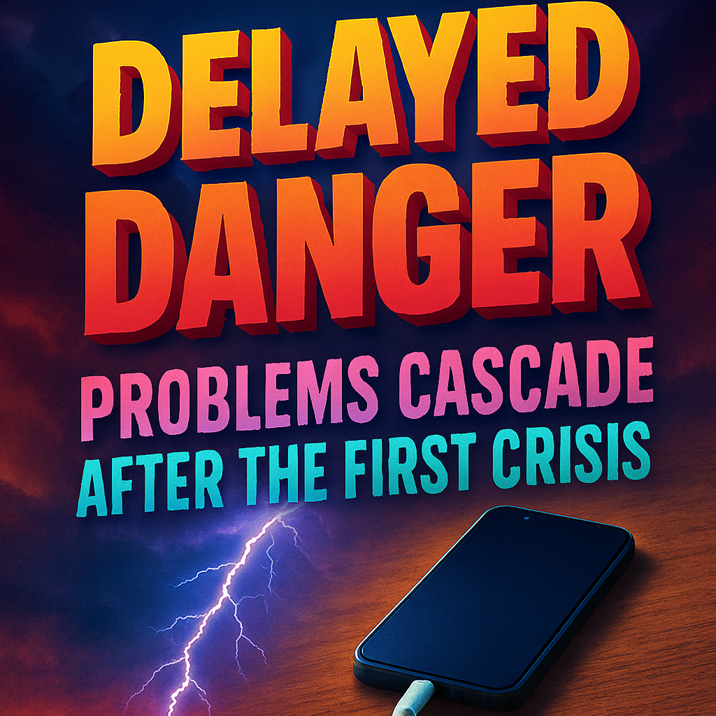 Delayed Danger. Problems Cascade After the First… | by C. L. Nichols ...