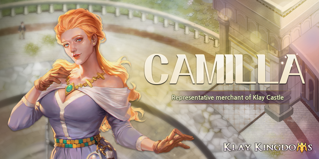 Camilla, the merchant. Klay Kingdoms NPC Sneak-Peeks | by Klay Kingdoms | Medium