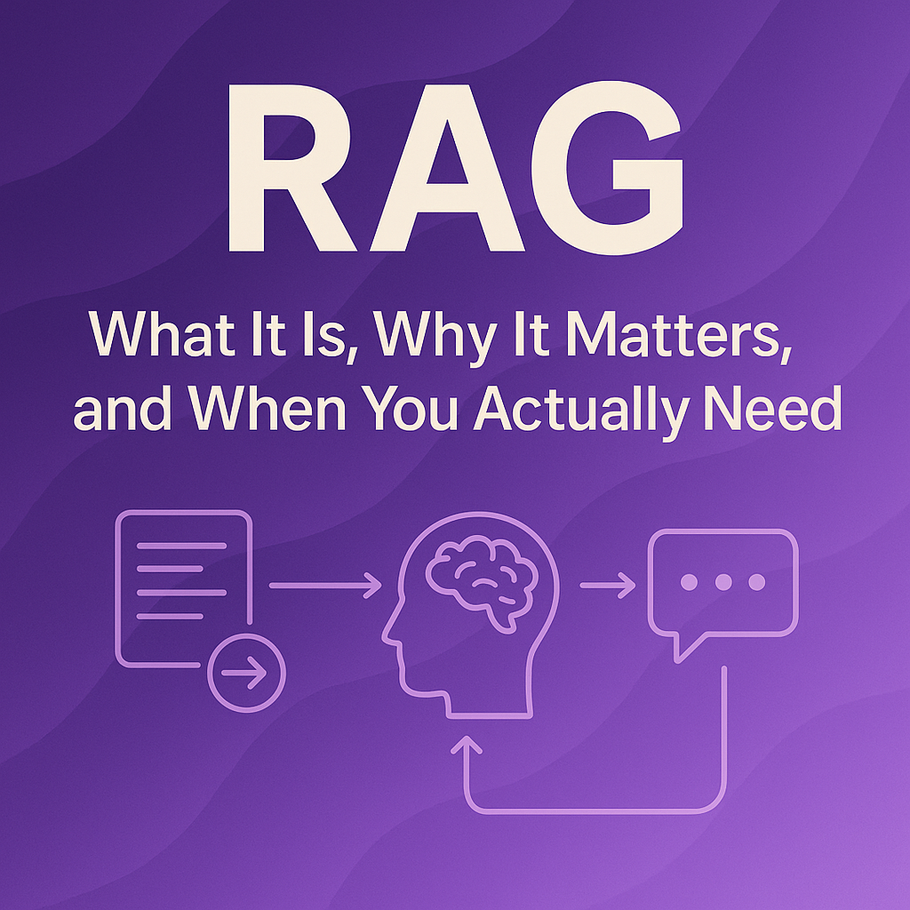 RAG Without the Noise. Everyone’s talking about RAG right now… | by ...