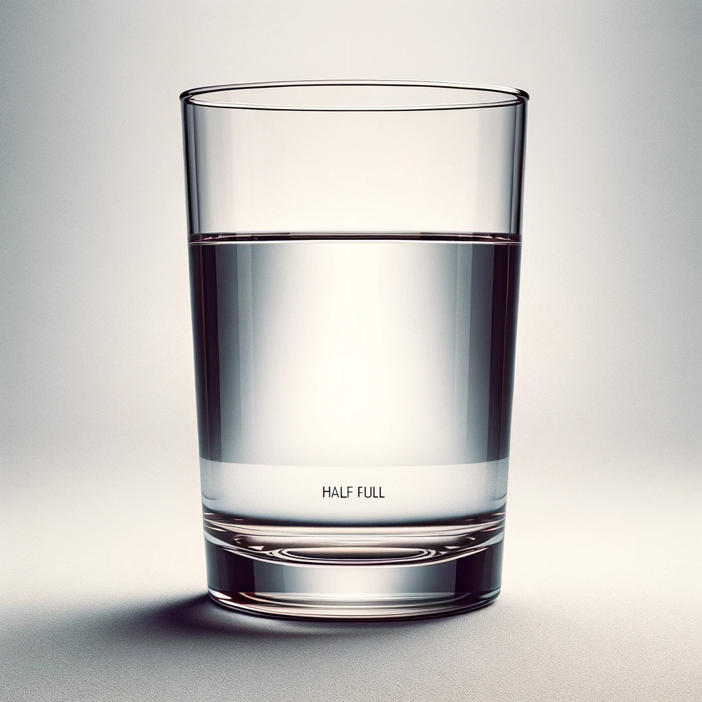“Do you see a 𝐆.𝐋.𝐀.𝐒.𝐒 half empty or half full? I see a F@#$ing 𝐆.𝐋.𝐀 ...