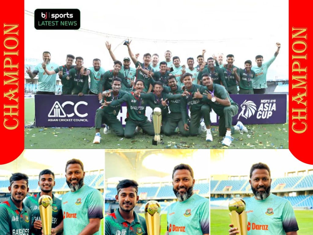 Bangladesh beat UAE to lift their maiden U19 Asia Cup title - Bj Sports ...
