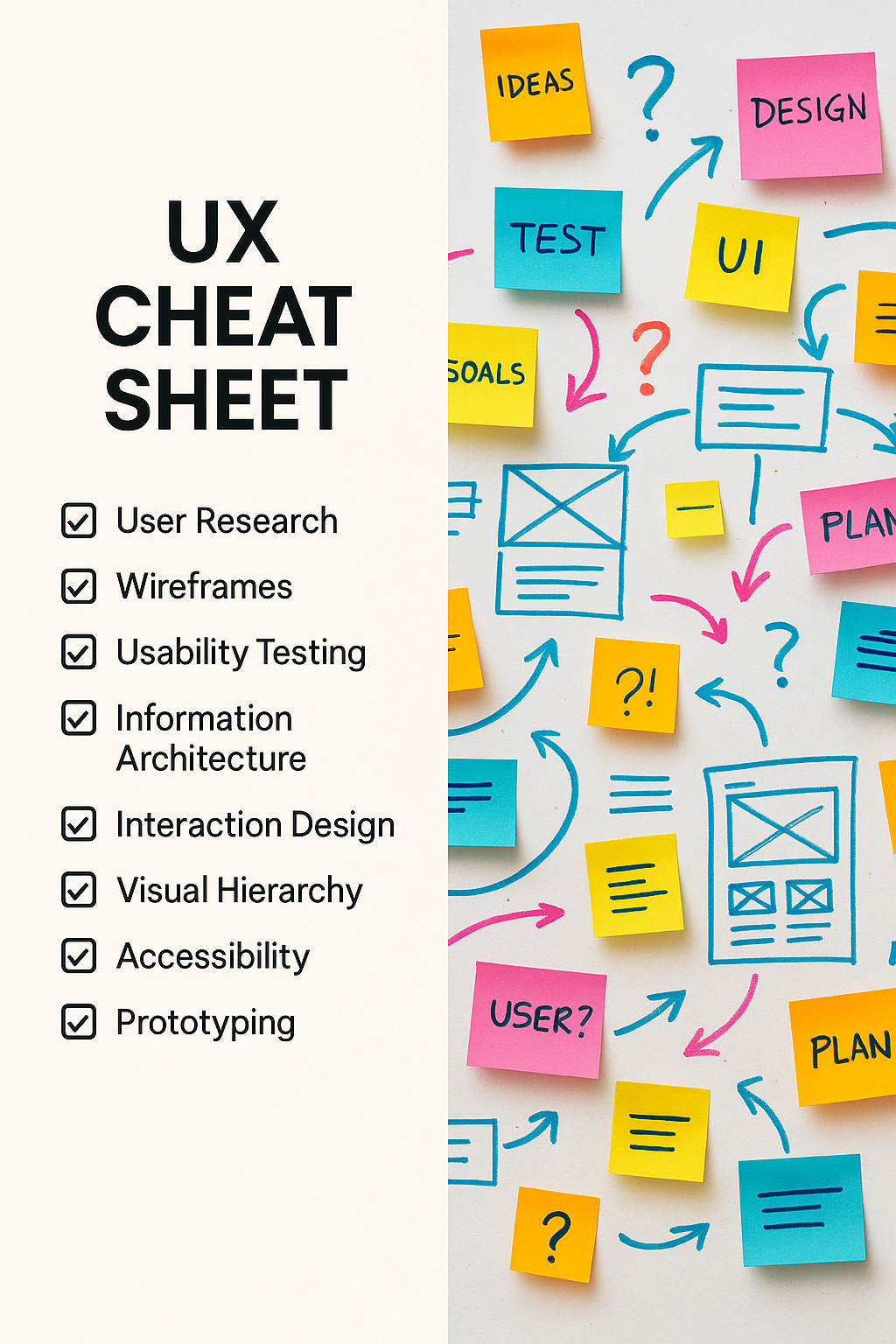 Why UX Cheat Sheets Don’t Work (And What Does Instead) | by Praneetha ...