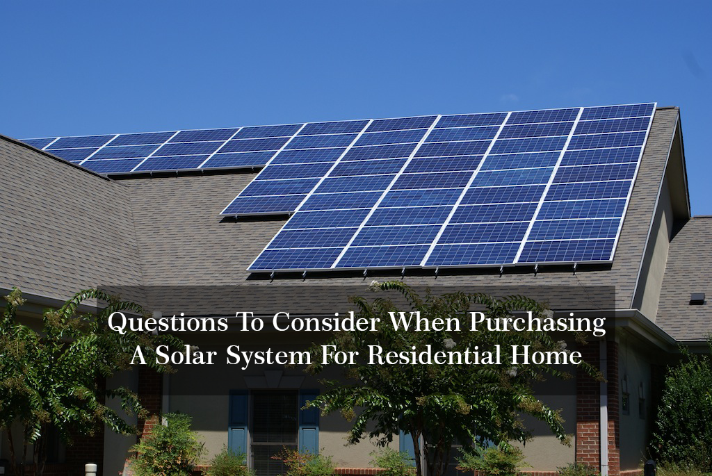 Purchasing a Solar System for Residential Home | by OhSolarMio | Medium