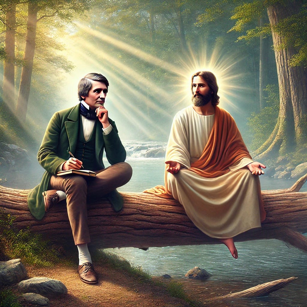 Transcending Limits. Ralph Waldo Emerson meets Jesus of… | by Alex Flame | Nov, 2024 | Medium