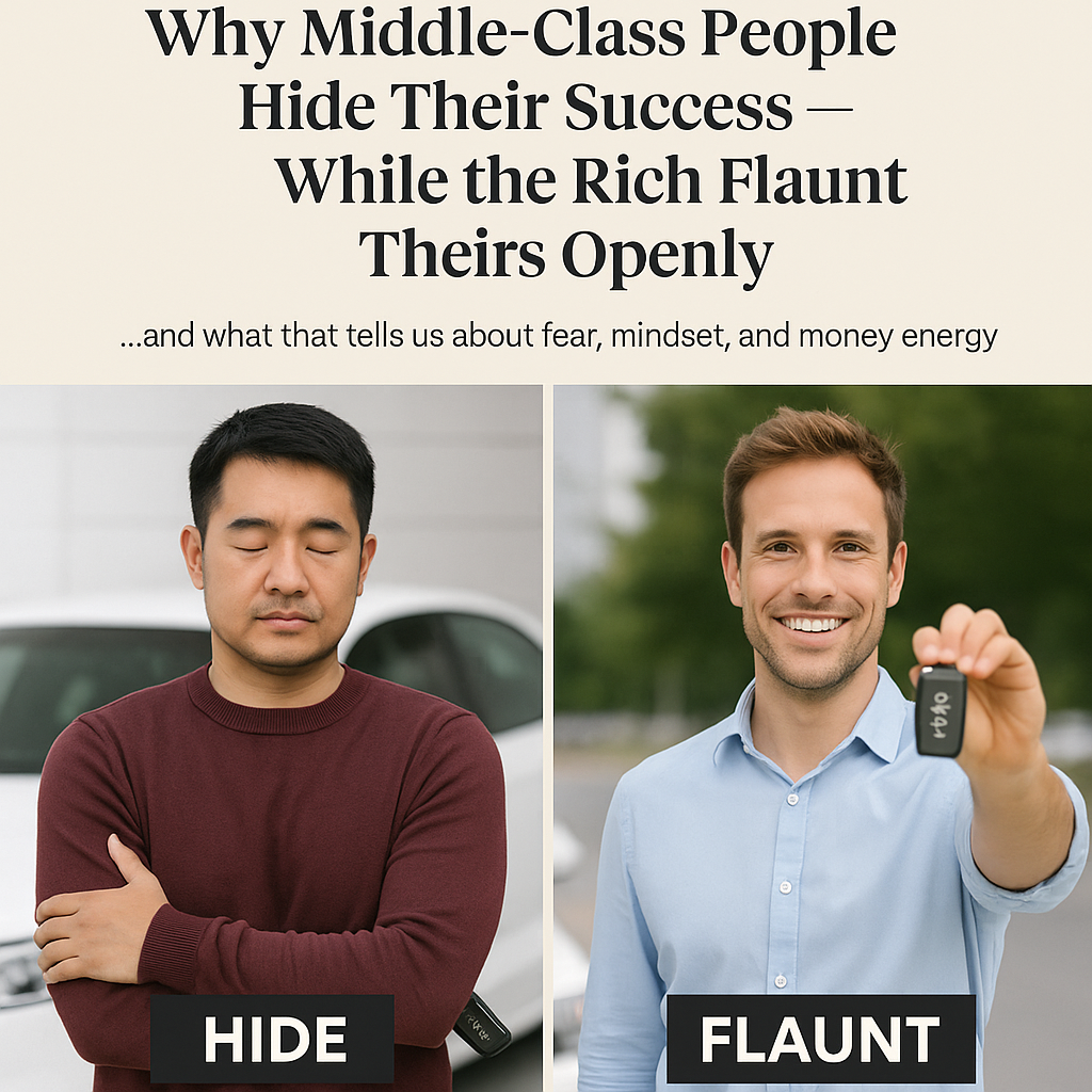 “Why Middle-Class People Hide Their Success — While the Rich Flaunt ...