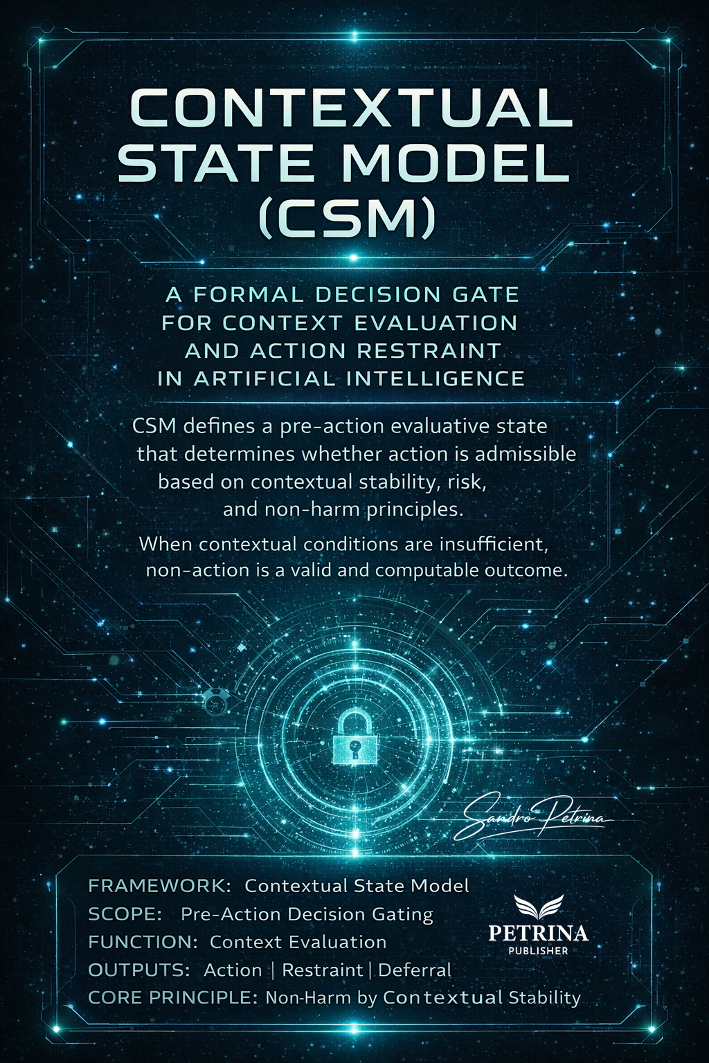 Contextual State Model (CSM). A Formal Framework for Action… | by ...
