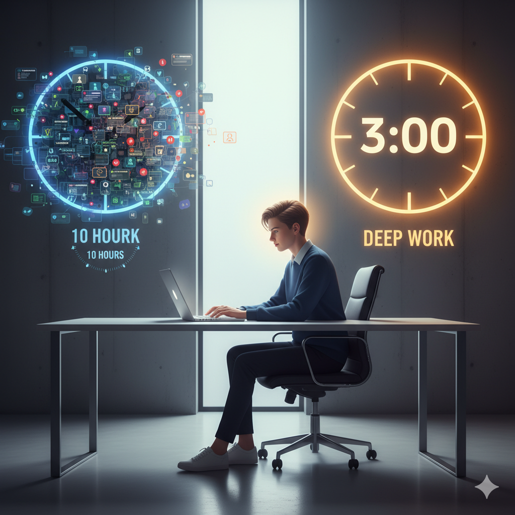 The 3-Hour Deep Work Block That Replaced My 10-Hour ‘Busy’ Day (And Why ...