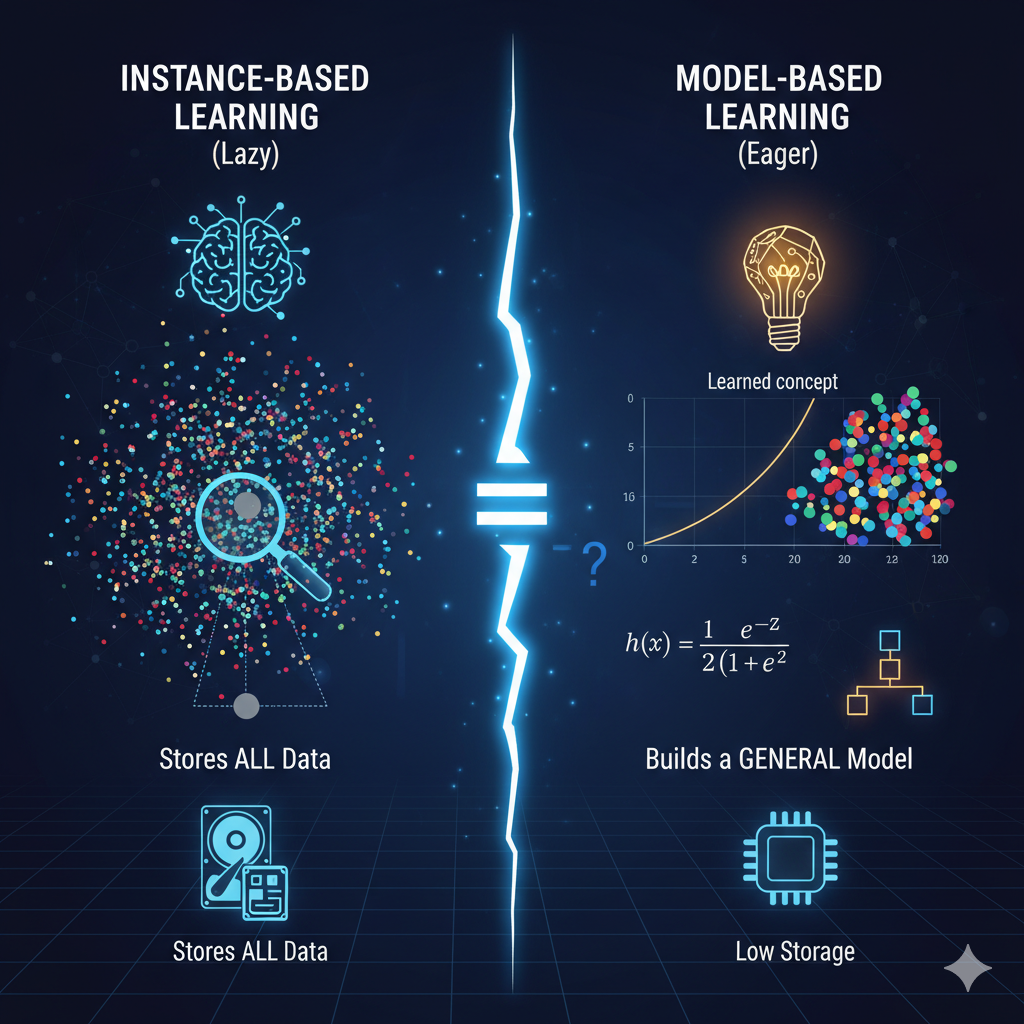 The Two Pillars of Machine Learning: Instance-Based vs. Model-Based ...