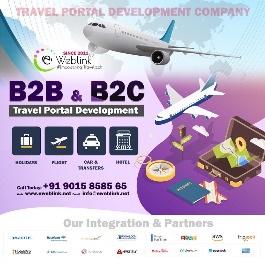 Best Travel Portal Development Company - eWeblink Technology - Medium