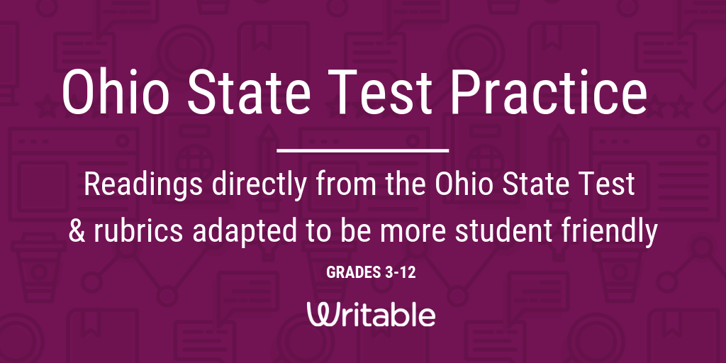 New: Ohio State Test Practice Writing Assignments | by Writable | Medium