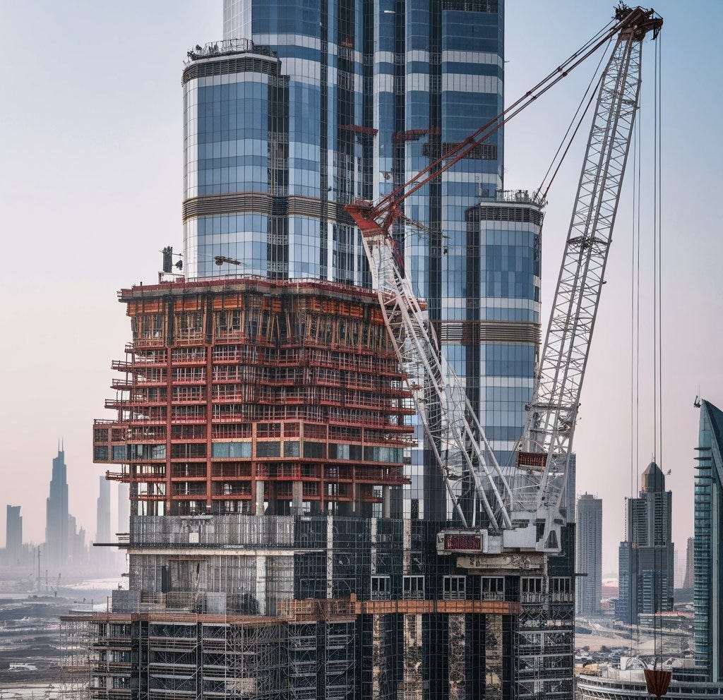 BURJ KHALIFA CONSTRUCTION. How many years did Burj Khalifa take to… | by Waqas Muneer | Medium