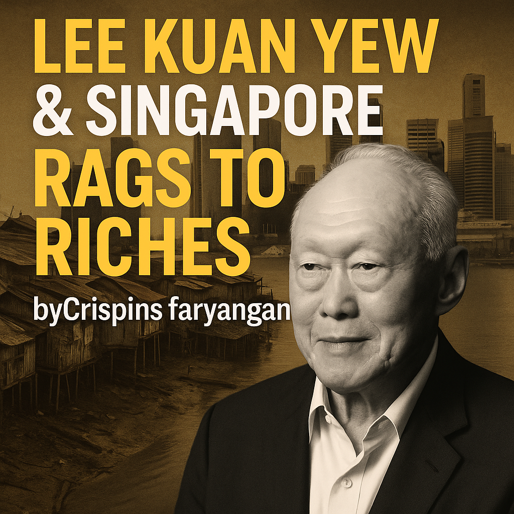 LEE KUAN YEW & SINGAPORE: RAGS TO RICHES | by Faryangancrispin | Jul ...