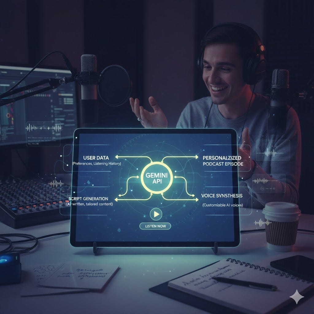 Make your own Podcast with Gemini | by Neil Ghosh | Google Cloud ...