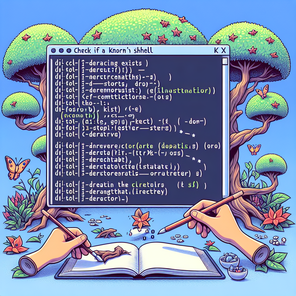 Creating A Directory In Aix Kornshell Ksh Only If It Isnt Already
