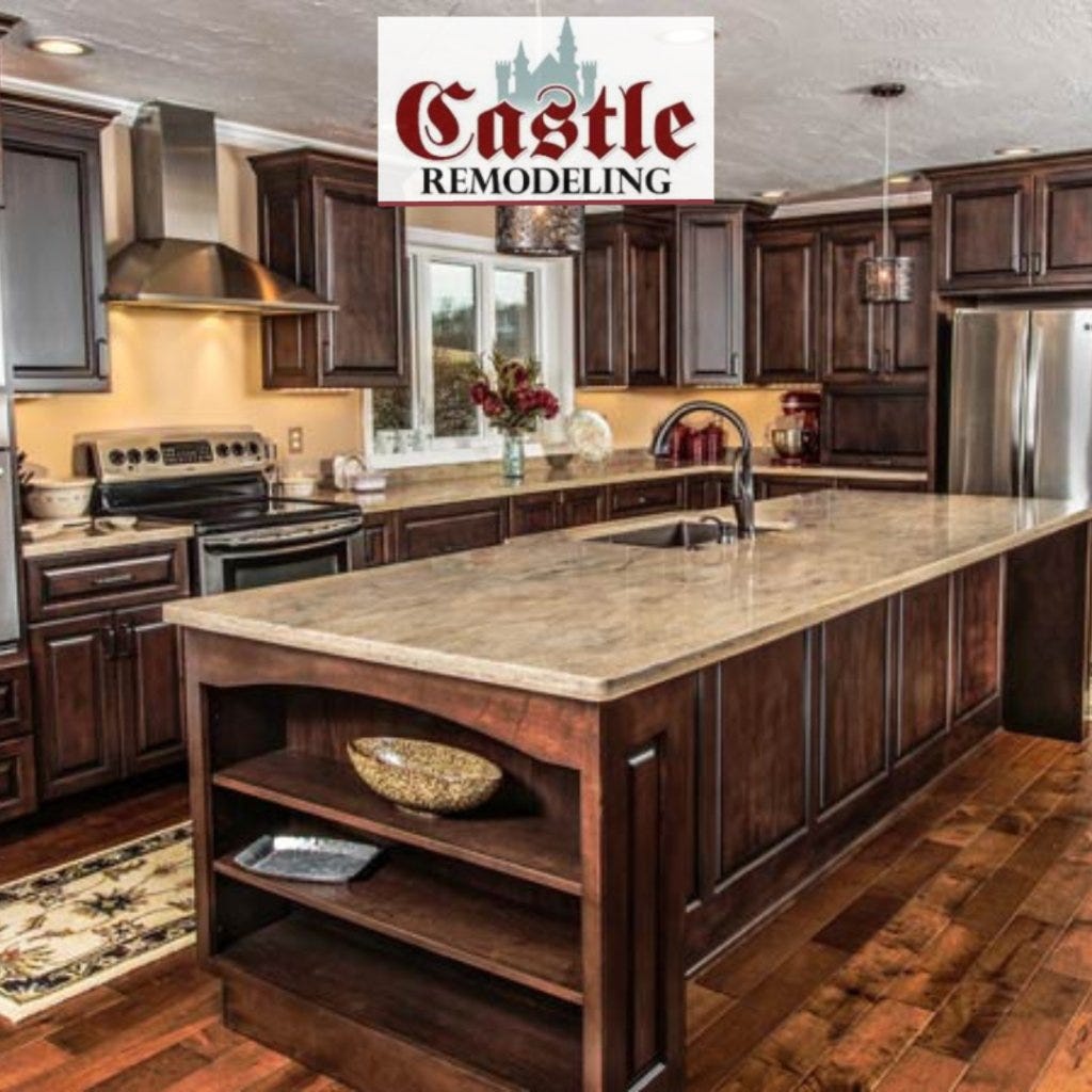 Castle Remodeling will help you breathe life into your kitchen with custom wood cabinets. | by ...