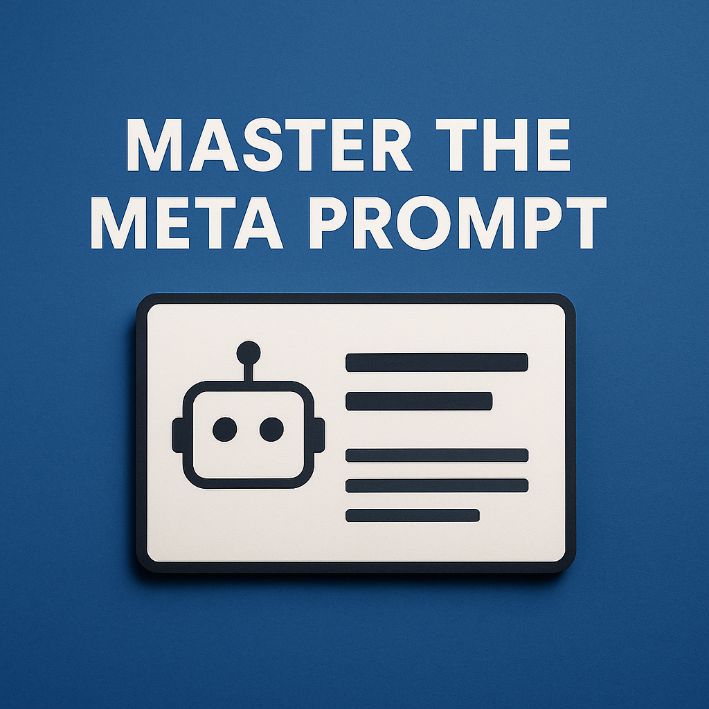 Master the Meta Prompt: How to Use AI to Refine Your Prompts | by Gabriel Isaac | Write A ...