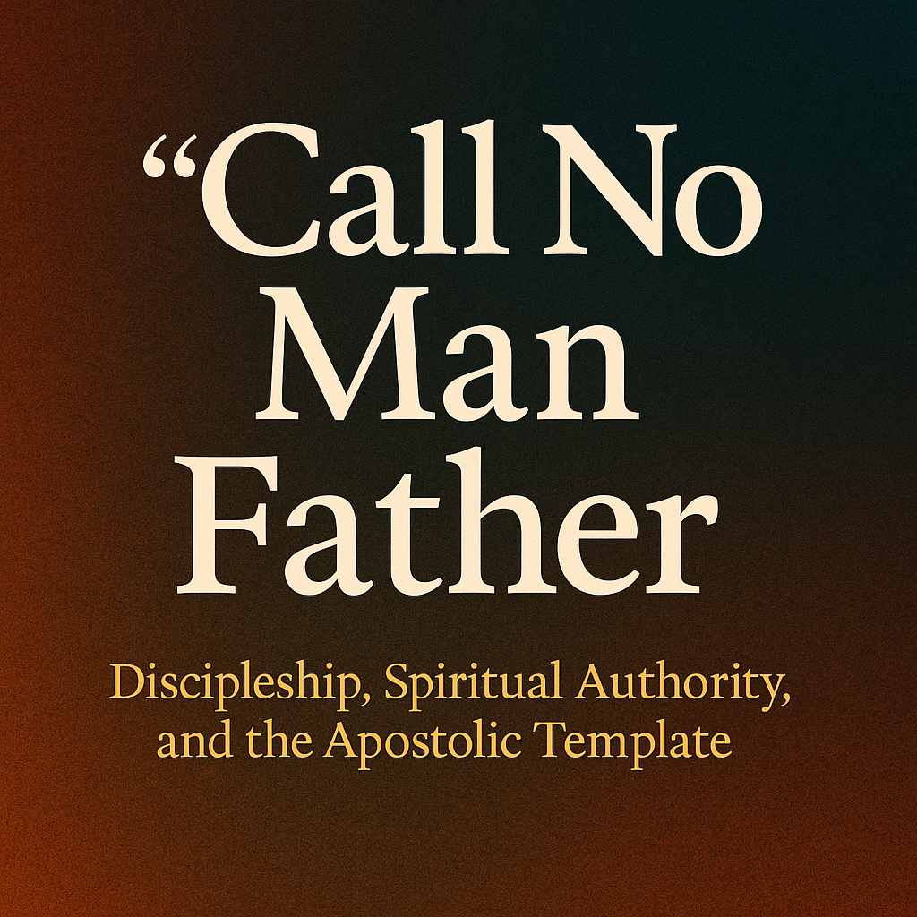 "Call No Man Father”: Discipleship, Spiritual Authority, and the ...