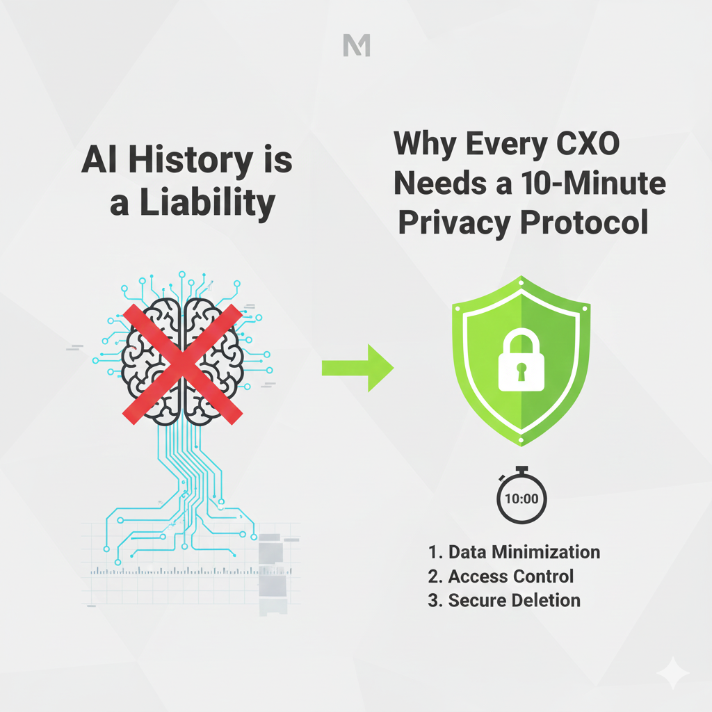 AI History is a Liability: Why Every CXO Needs a 10-Minute Privacy ...