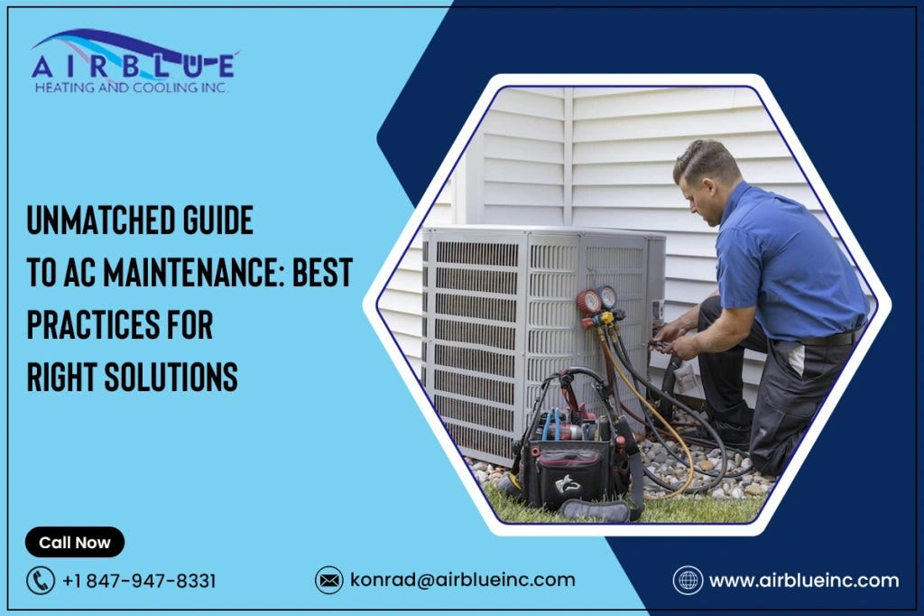 Unmatched Guide to AC Maintenance: Best Practices for Right Solutions - Air Blue - Medium