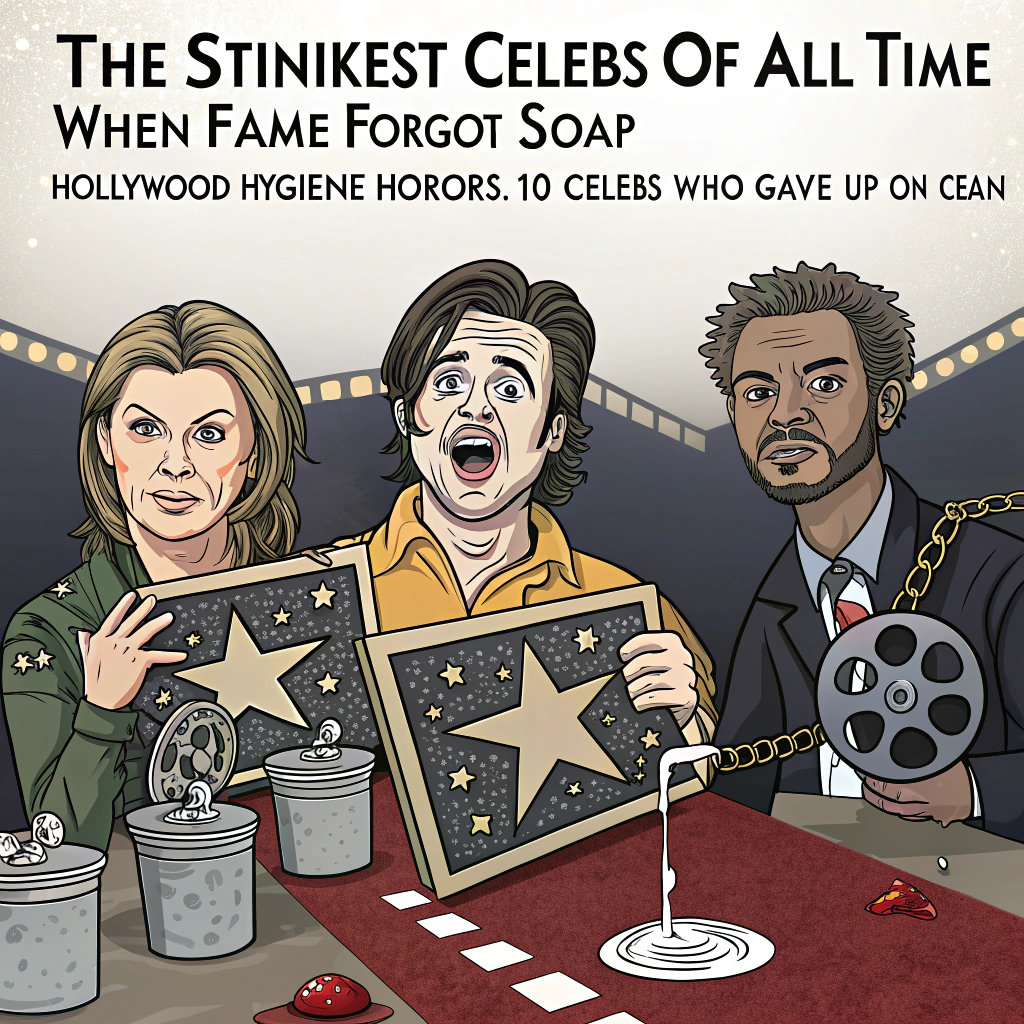 The Stinkiest Celebs of All Time, Hollywood Hygiene Horrors, 10 Celebs ...