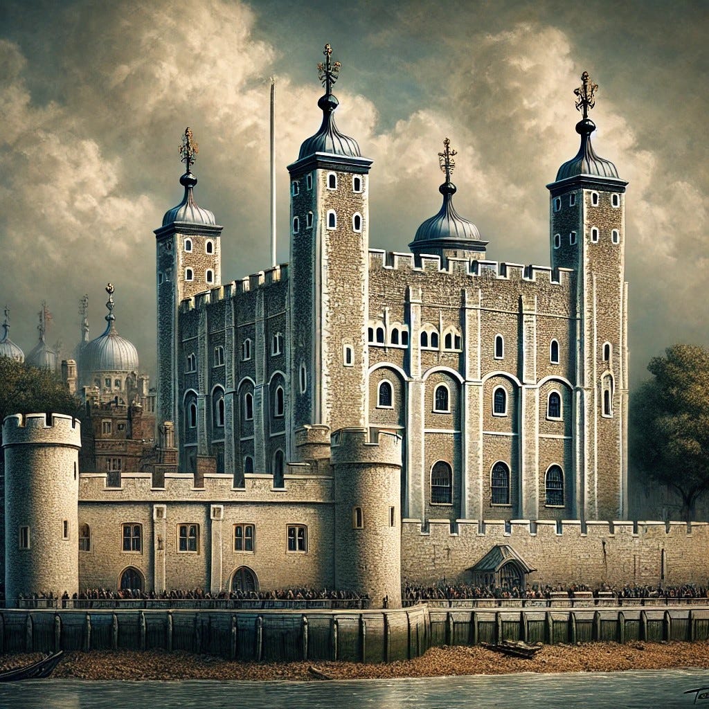 Crowned in Time: The Tower of London’s Regal Saga | by Andreas ...