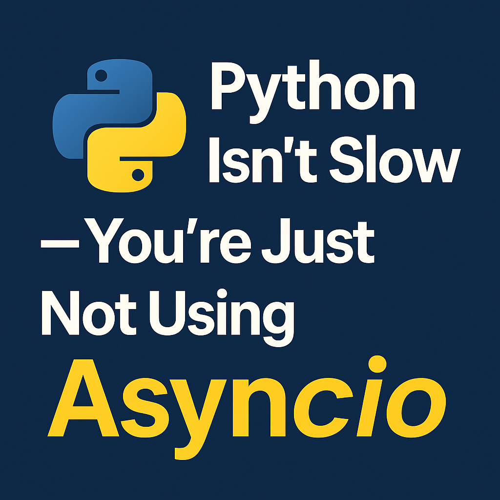 🚀 Why Everyone Is Talking About Python Asyncio — And Why You Should Too | by Israel Thompson ...