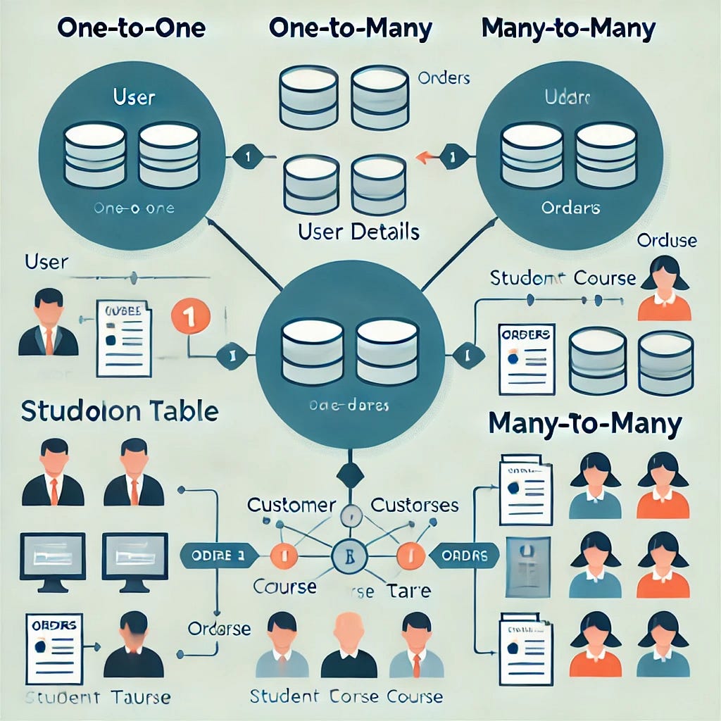Types of Relationships in Databases | by EFE VURAL | Mar, 2025 | Medium