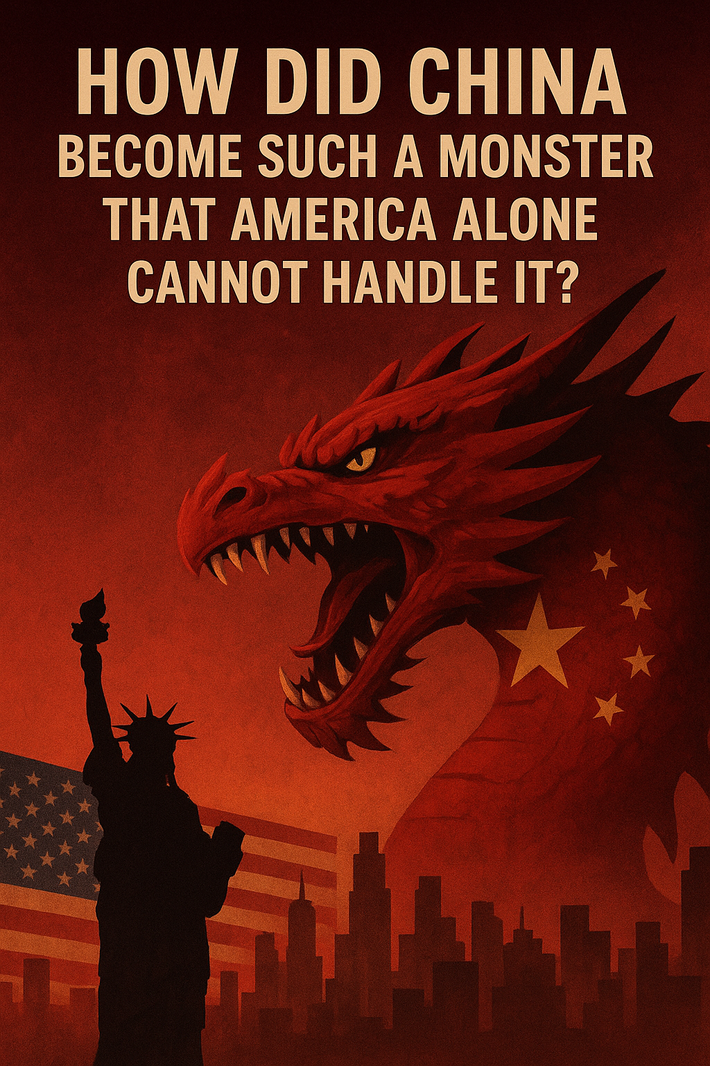 How did China become such a monster that America alone cannot handle it ...