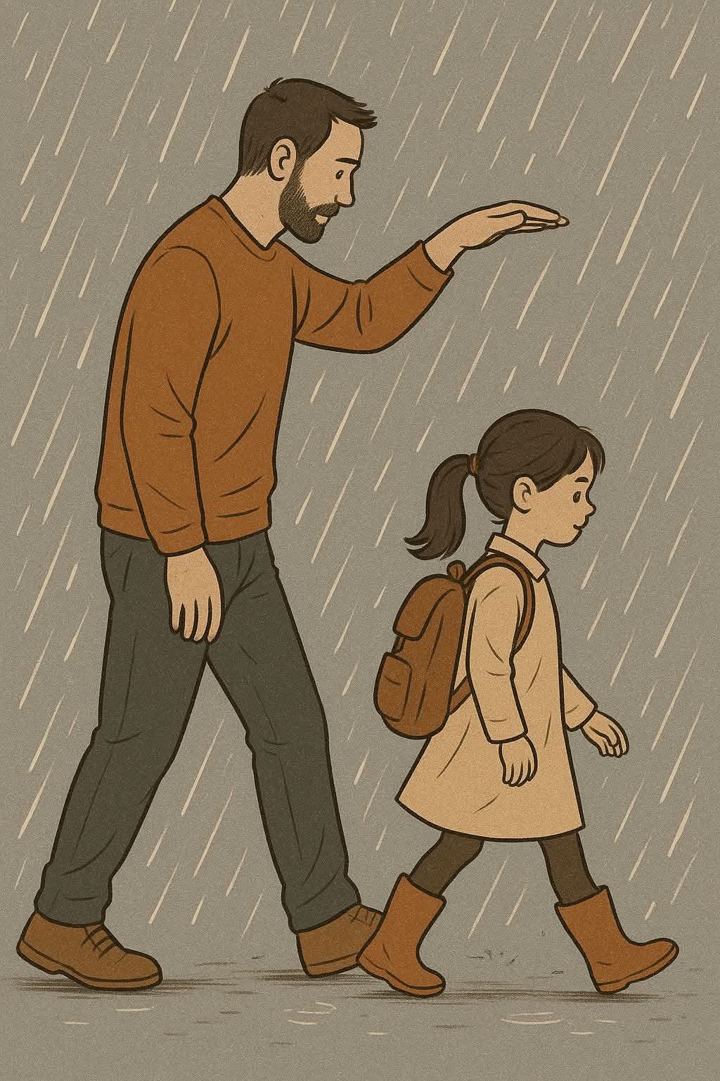 The Umbrella of My Father’s Hands | by Sayeda Bodrun Nesa | Sep, 2025 ...