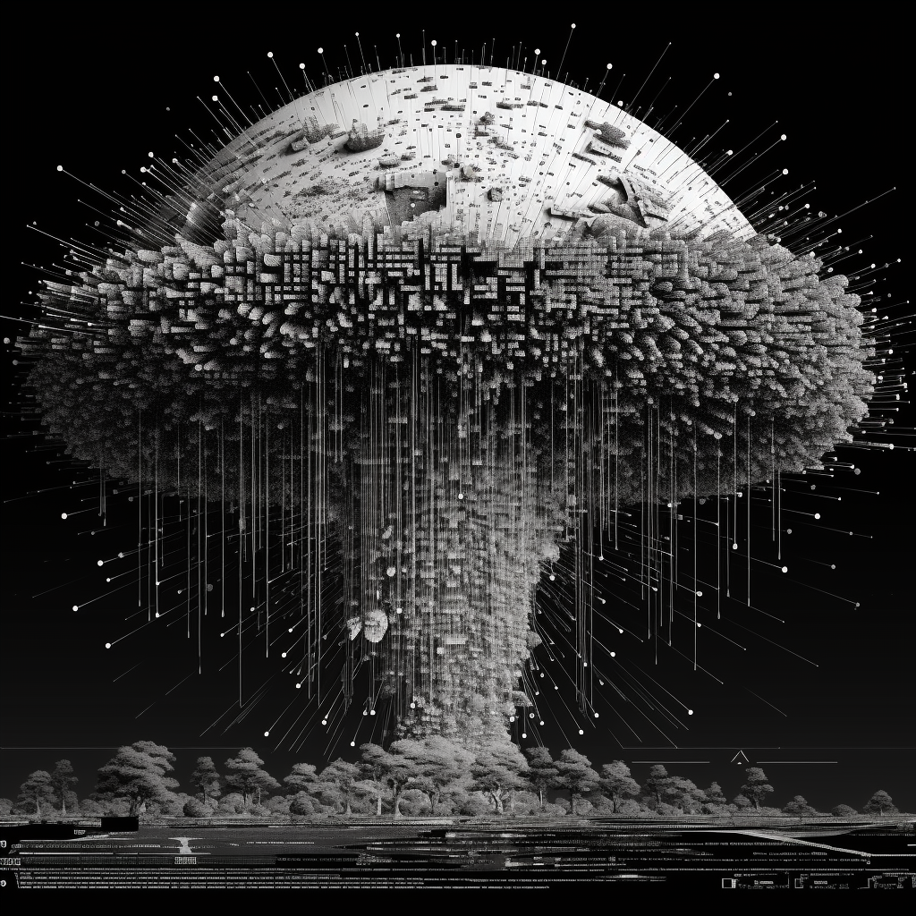 Atomic Algorithms: How AI Mimics Nuclear Fear | by TimothyAlcock | Medium