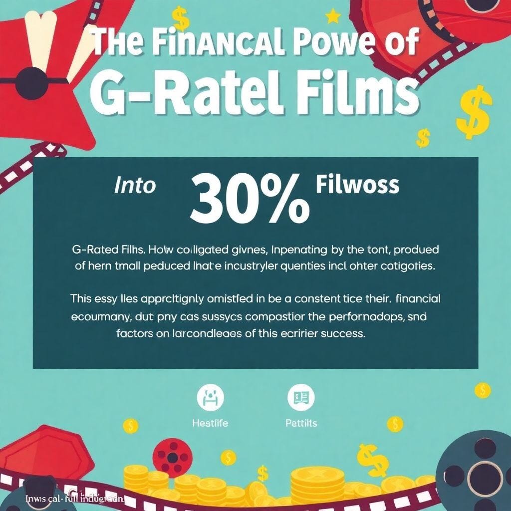 The Financial Power of G-Rated Films in Hollywood | by gab1930s | Sep ...
