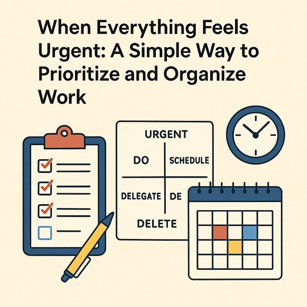 A Simple Way to Prioritize and Organize Work | by Kushagra Jaiswal | Medium
