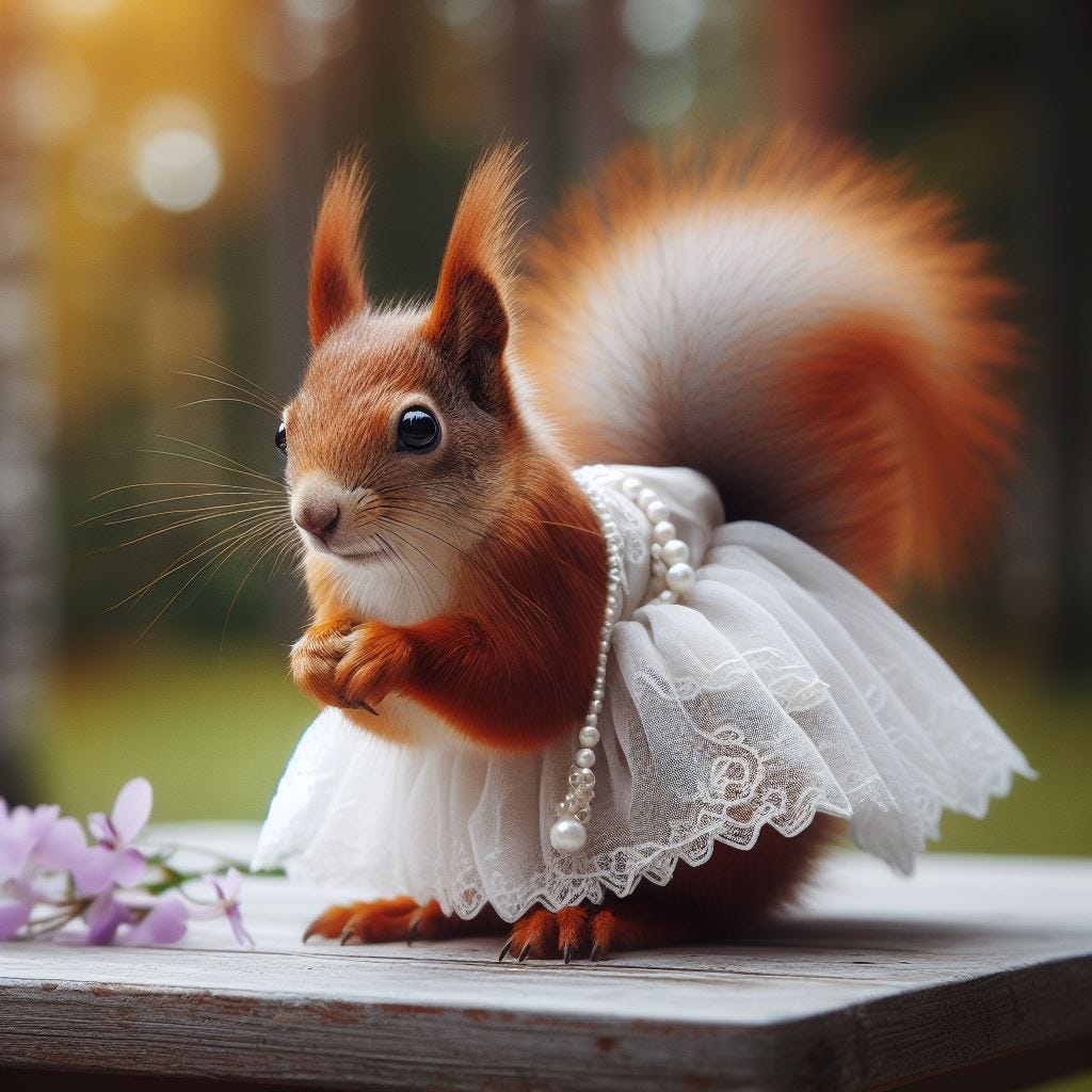 Luna: The Squirrel Fairy of the Deep Forest | by Angkana Chaunchoey ...