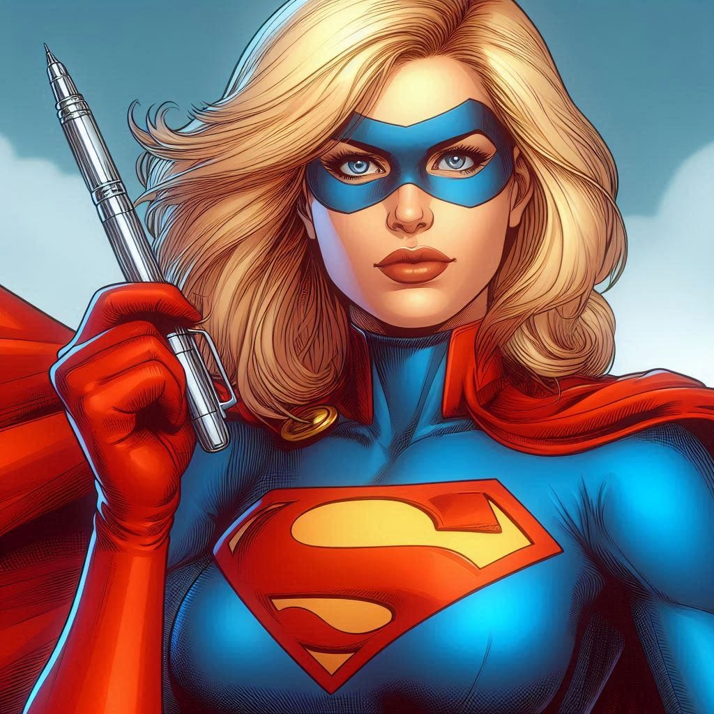 AI imagined me as a superhero and wrote my origin story | by Sharon ...
