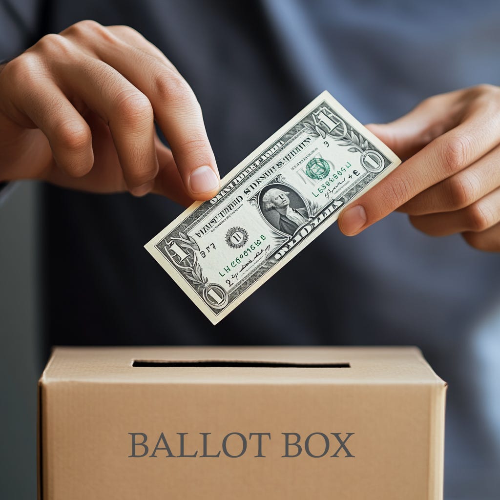 Buying Votes the Canadian Way. While in the U.S., the voters buy the ...