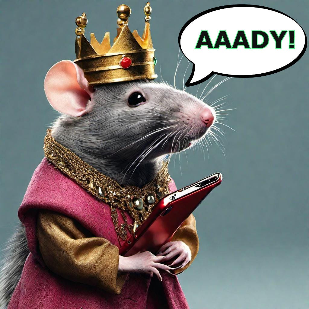 Queen Ratatouille Is Quite Stressed | by Adrian CDTPPW | Read or Die ...