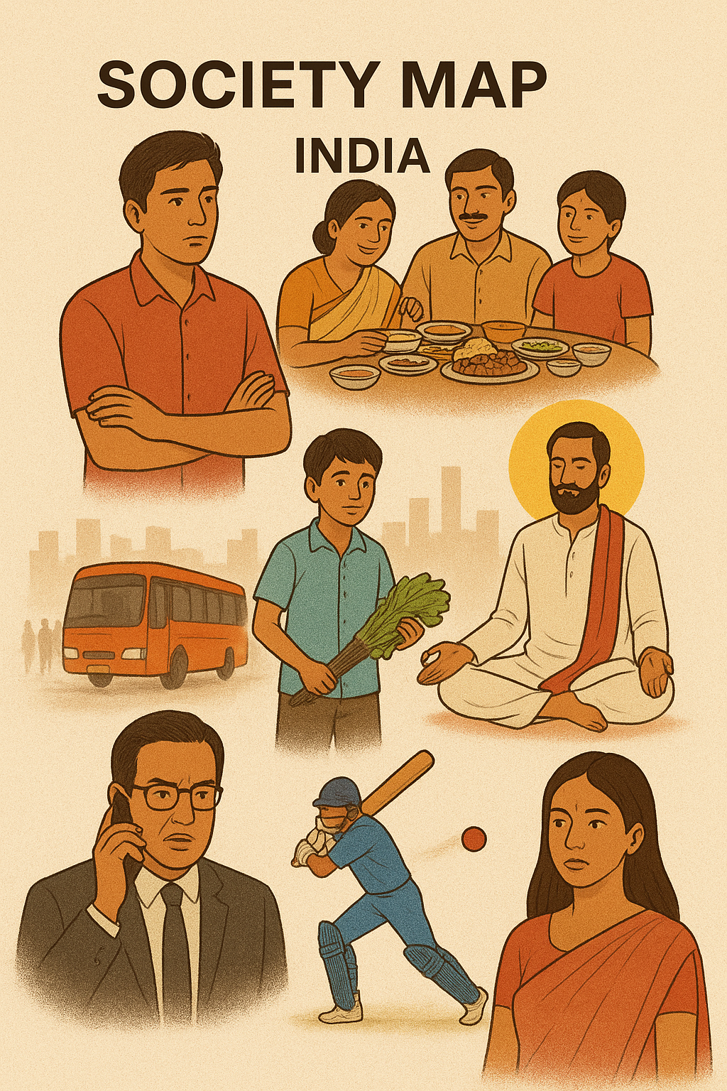 Society Map of India: Two Tales of Privilege and Deprivation in a ...