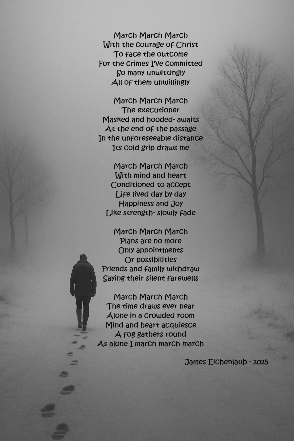 MARCH- MARCH- MARCH - James Eichenlaub - Medium