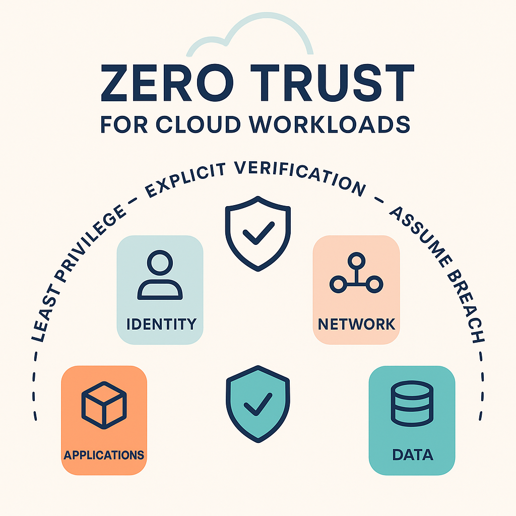 Zero Trust Strategy for cloud workloads blueprint | by Sridhar | Medium
