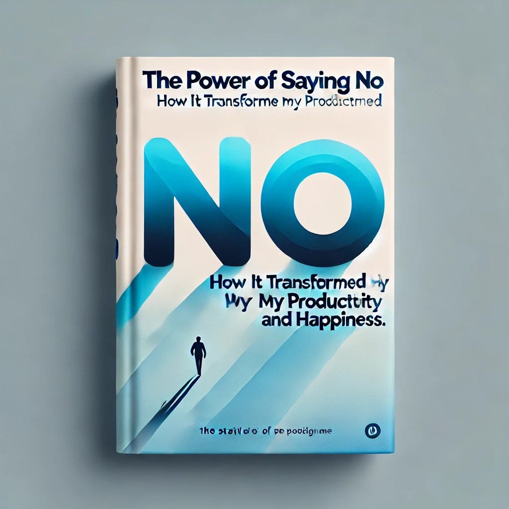 The Power of Saying ‘No’: How It Transformed My Productivity and ...