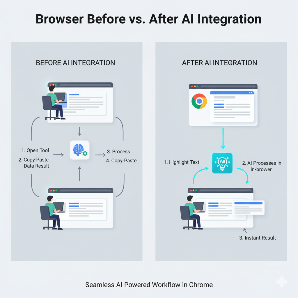 Chrome + Gemini: How Google Turned Your Browser Into an AI Assistant ...