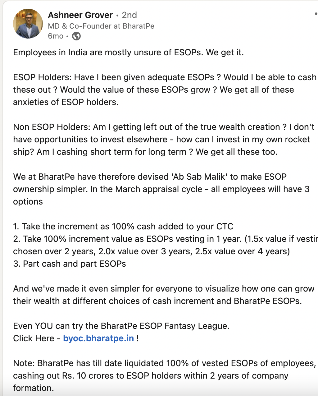 Setting up your First ESOP Plan? Here is a curation of best practices ...