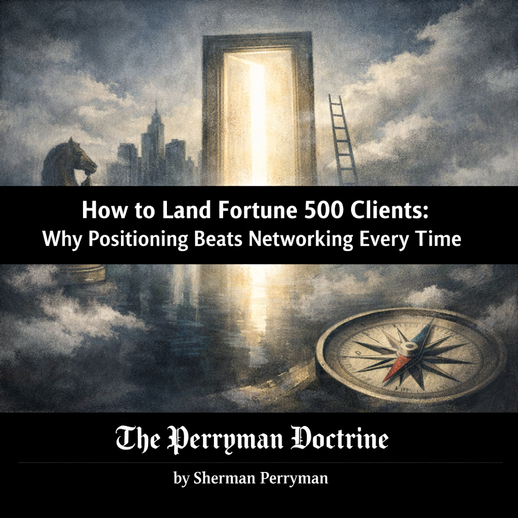How to Land Fortune 500 Clients: Why Positioning Beats Networking Every ...