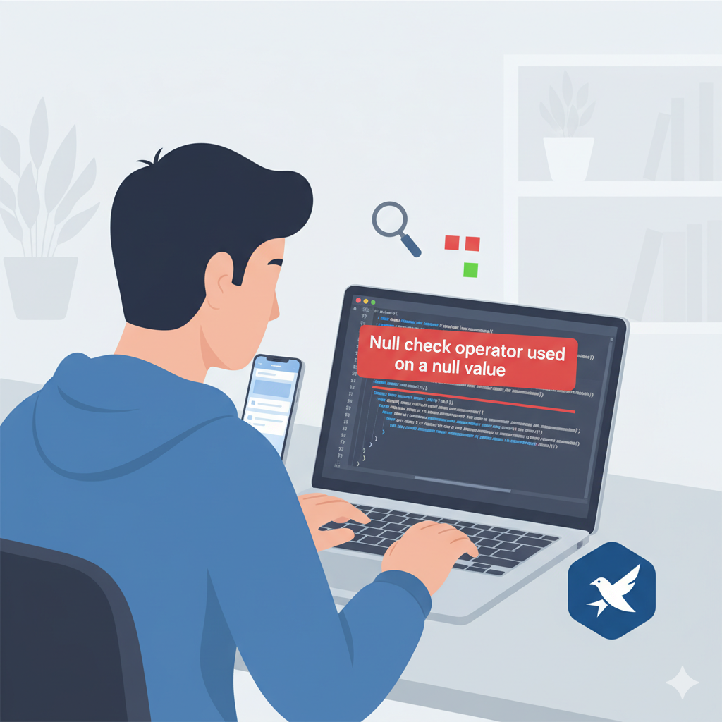 How to Fix Flutter’s Null Check Operator Error | Medium